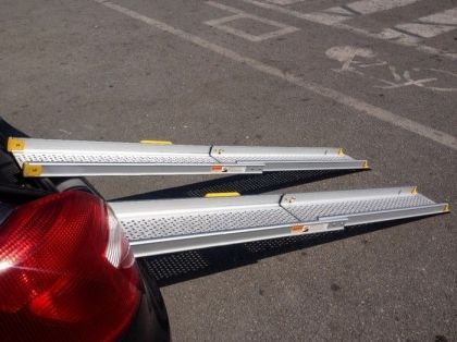 Economy Telescopic Channel Ramps 244 cm